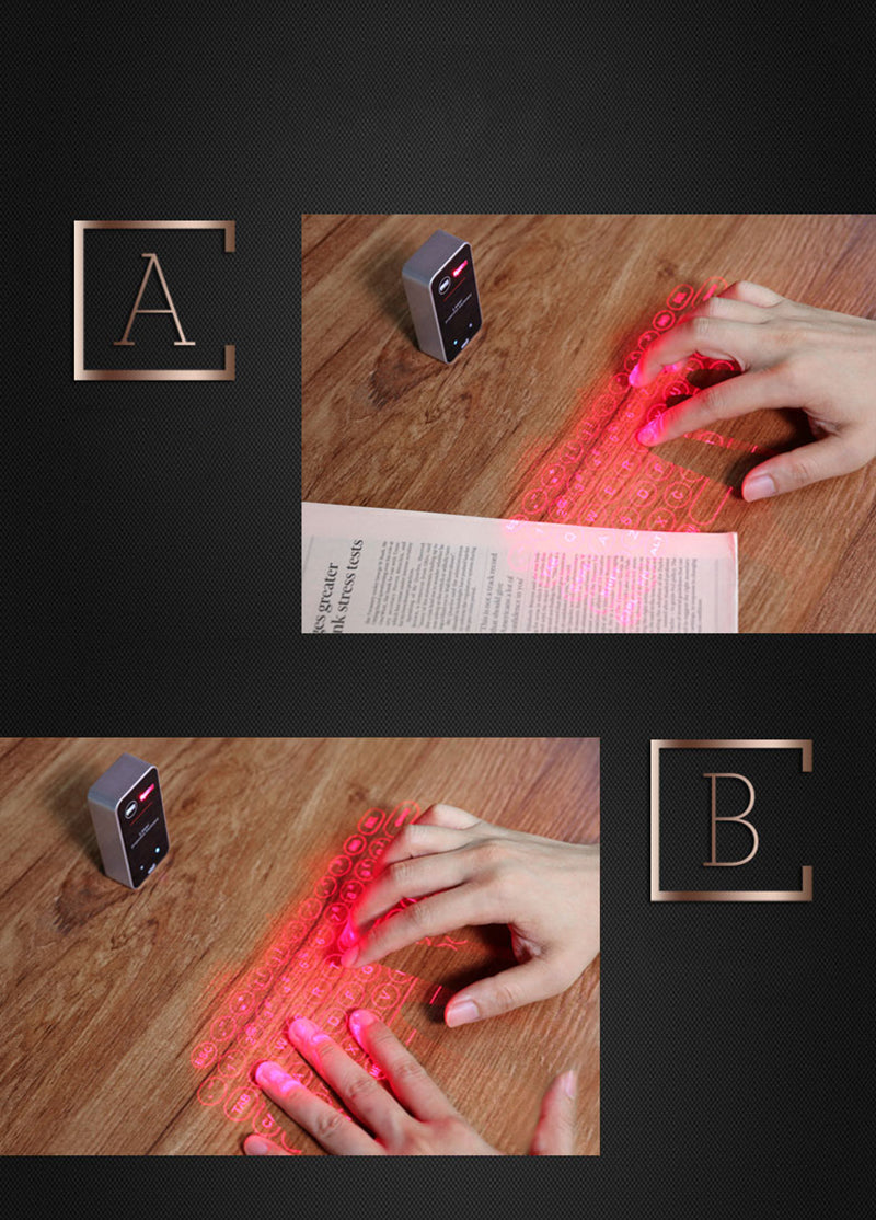 Virtual Laser Keyboard Wireless Projector – URBANSHAK